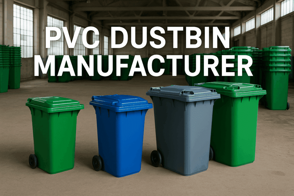 Best PVC Dustbin Manufacturer in india | Fiable Cleantech